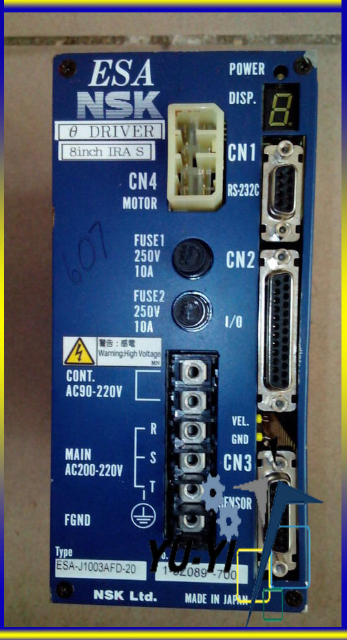 NSK servo driver ESA-J1003AFD-20 - 裕益科技自動化設備可程式編碼器PLC分散式控制系統DCS